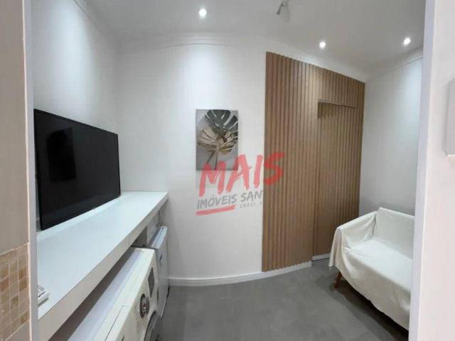 Apartamento em Ponta da Praia, Santos/SP de 28m² 1 quartos à venda por R$ 329.000,00