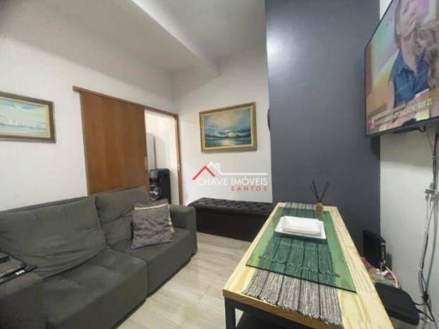 Apartamento em Ponta da Praia, Santos/SP de 32m² 1 quartos à venda por R$ 319.000,00