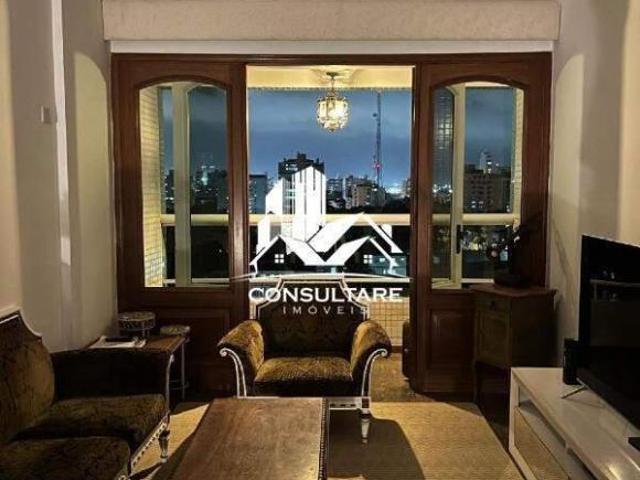 Apartamento em Ponta da Praia, Santos/SP de 361m² 4 quartos à venda por R$ 2.490.000,00