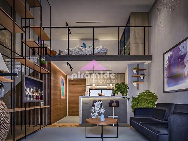 Apartamento em Pontal de Santa Marina, Caraguatatuba/SP de 55m² 1 quartos à venda por R$ 390.251,00