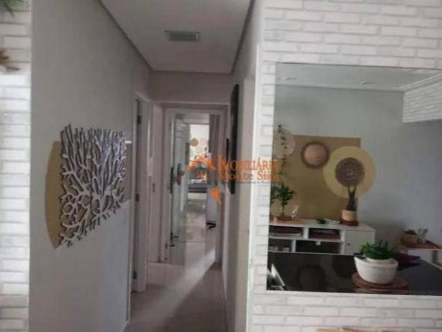 Apartamento em Ponte Grande, Guarulhos/SP de 68m² 3 quartos à venda por R$ 456.000,00