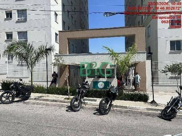 Apartamento em Pousada dos Bandeirantes, Carapicuíba/SP de 28m² 2 quartos à venda por R$ 129.948,90