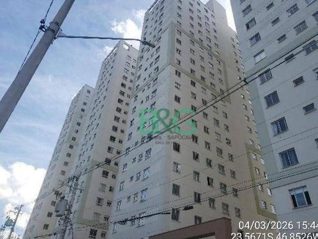 Apartamento em Pousada dos Bandeirantes, Carapicuíba/SP de 36m² 2 quartos à venda por R$ 139.015,11