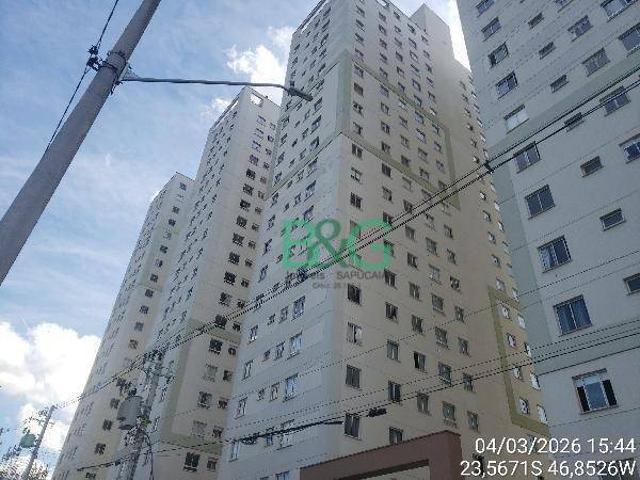 Apartamento em Pousada dos Bandeirantes, Carapicuíba/SP de 36m² 2 quartos à venda por R$ 194.768,64