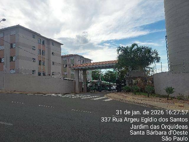 Apartamento em Planalto do Sol II, Santa Bárbara DOeste/SP de 48m² 2 quartos à venda por R$ 117.156,22