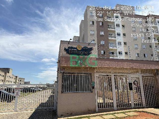 Apartamento em Progresso, Itu/SP de 51m² 2 quartos à venda por R$ 100.641,08