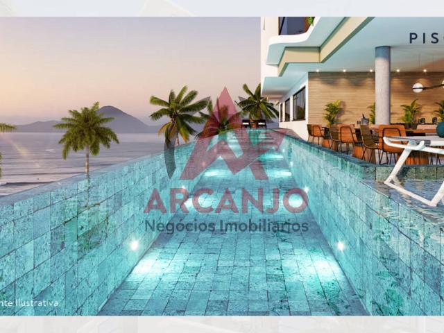 Apartamento em Praia das Palmeiras, Caraguatatuba/SP de 60m² 2 quartos à venda por R$ 271.912,00