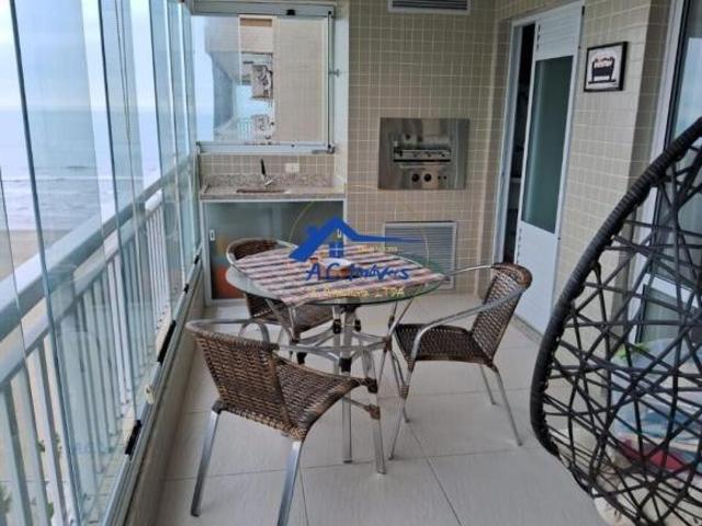 Apartamento 2 dorms em Prédio Frente Mar na Aviação Financia!