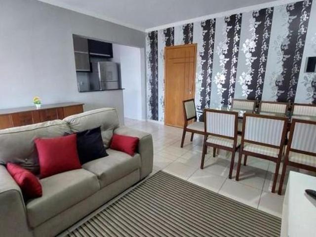 Guilhermina Porteira Fechada Apto 02 dorms c/ piscina, 450 mts da praia
