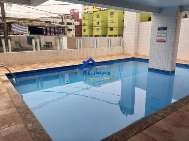 Apartamento 2 dorms na Ocian com Varanda e Lazer Financia!
