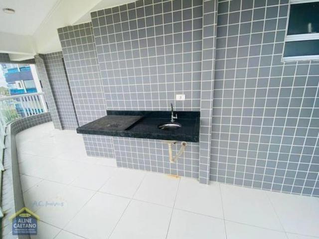 Apartamento Frente Mar no Caiçara Vista Livre e Permanente para o Mar!