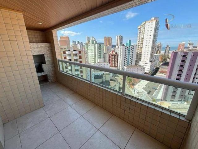 Apartamento em Praia Grande com 2 Quartos Vista Mar Vila Guilhermina