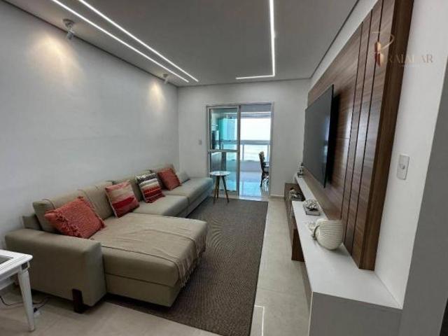 Apartamento em Praia Grande com 3 Dormitórios 2 Vagas Mobiliado Frente Mar no Maracanã Maracanã Pr