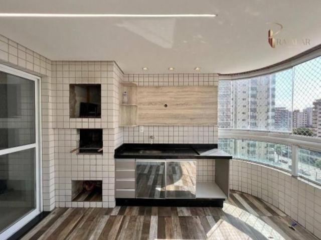 Apartamento em Praia Grande com 4 Dormitórioas Piscina na Cobertura Vila Guilhermina