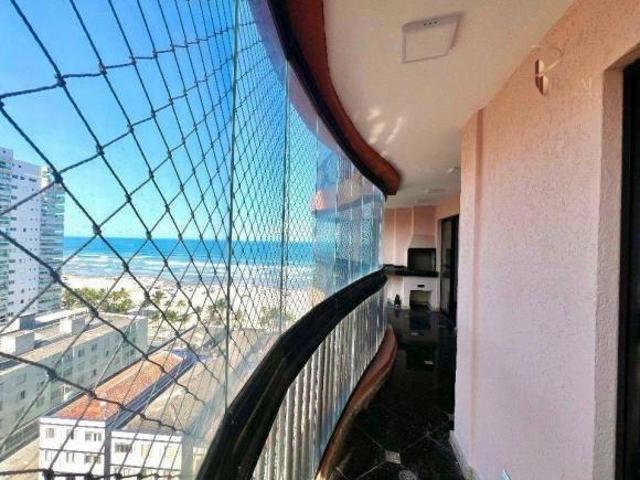 Apartamento em Praia Grande com 4 Dormitórios Vista Mar na Aviação
