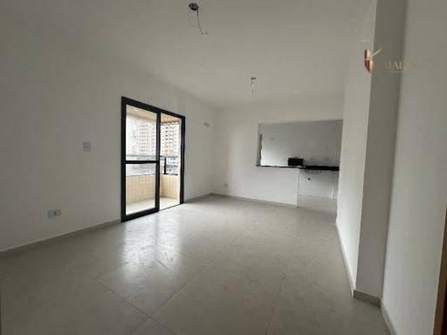 Apartamento em Praia Grande Novo com Dois Quartos no Canto do Forte