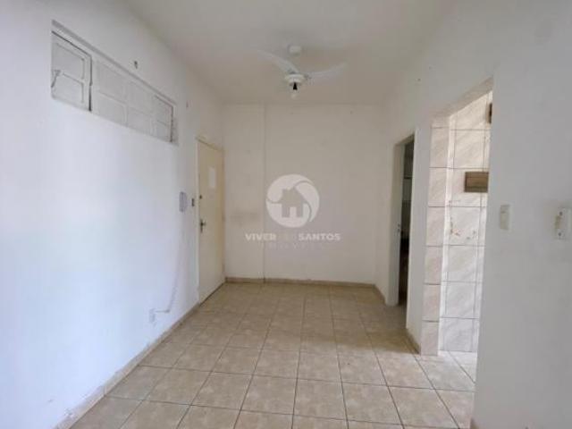 Apartamento em prédio frente ao Mar com Vista Livre Santos