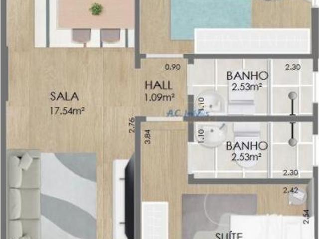 Apartamento em Real Praia Grande