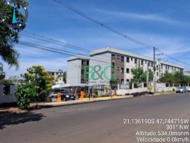 Apartamento em Recanto das Palmeiras, Ribeirão Preto/SP de 42m² 2 quartos à venda por R$ 84.792,14
