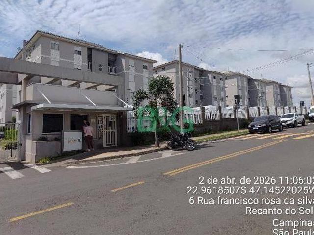 Apartamento em Recanto do Sol I, Campinas/SP de 47m² 2 quartos à venda por R$ 256.026,01