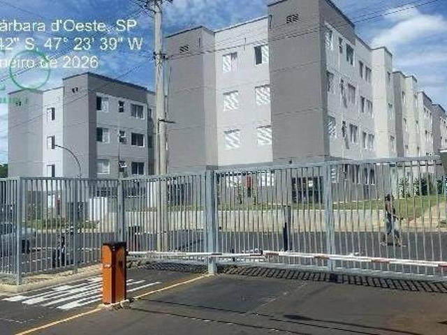 Apartamento em Recreio Alvorada, Santa Bárbara DOeste/SP de 42m² 2 quartos à venda por R$ 104.889,24