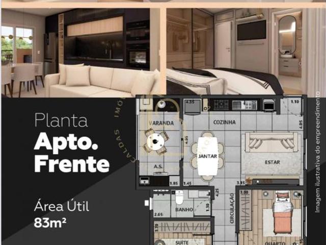 Apartamento em Residencial Alamedas Poços de Caldas