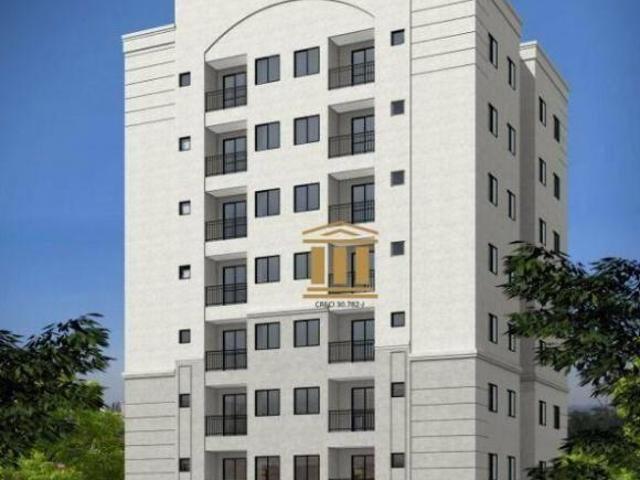 Apartamento em Residencial Bosque dos Ipês, São José dos Campos/SP de 50m² 2 quartos à venda por R$