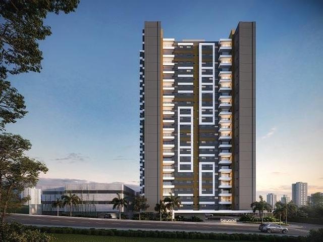 Apartamento em Residencial do Lago, Londrina/PR de 76m² 3 quartos à venda por R$ 677.900,00