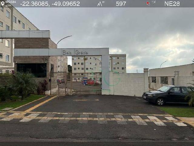 Apartamento em Residencial Parque Granja Cecília B, Bauru/SP de 39m² 2 quartos à venda por R$ 116.343,31