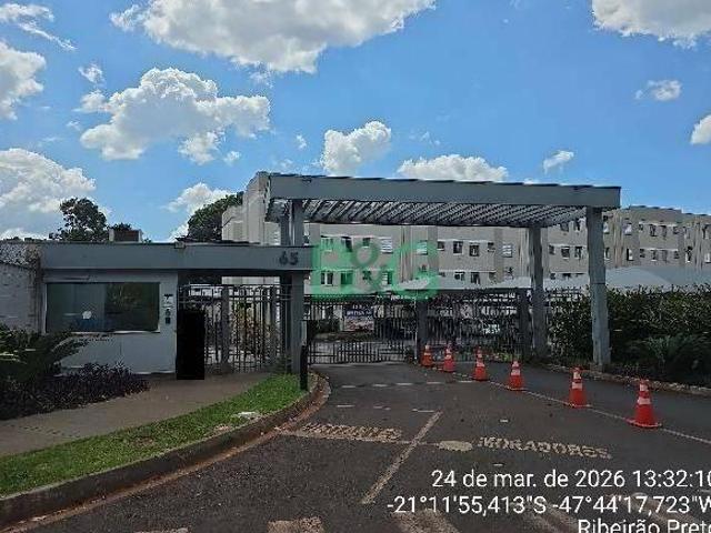 Apartamento em Residencial Parque dos Servidores, Ribeirão Preto/SP de 43m² 2 quartos à venda por R$