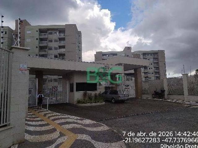 Apartamento em Residencial Parque dos Servidores, Ribeirão Preto/SP de 58m² 2 quartos à venda por R$