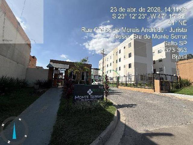 Apartamento em Residencial Parque Laguna, Salto/SP de 41m² 2 quartos à venda por R$ 114.442,98