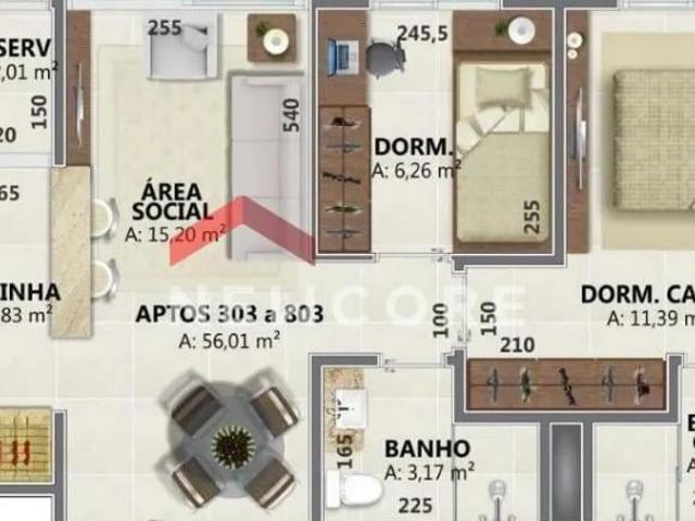 Apartamento em Rua Barão do Triunfo Menino Deus Porto Alegre/RS