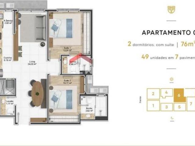 Apartamento em Rua Felipe de Oliveira Petrópolis Porto Alegre/RS