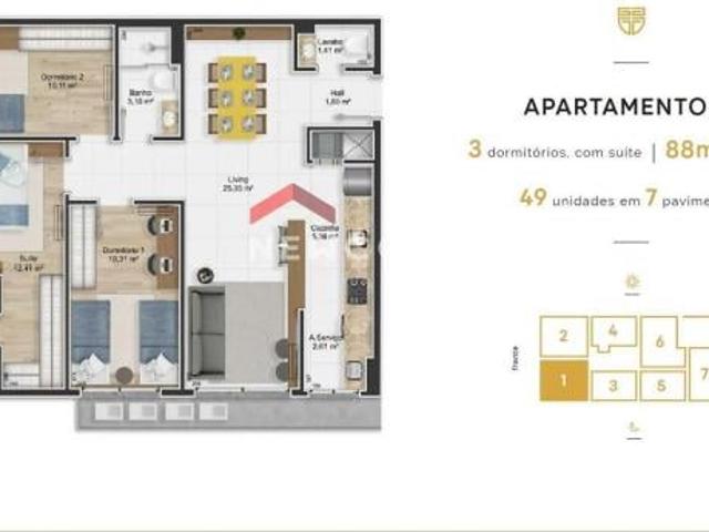 Apartamento em Rua Felipe de Oliveira Petrópolis Porto Alegre/RS