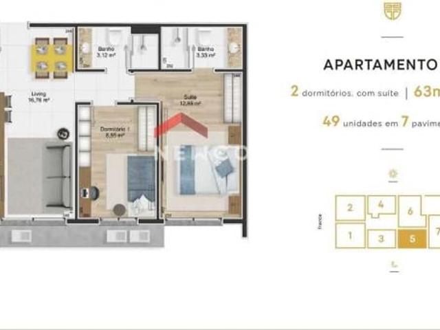Apartamento em Rua Felipe de Oliveira Petrópolis Porto Alegre/RS