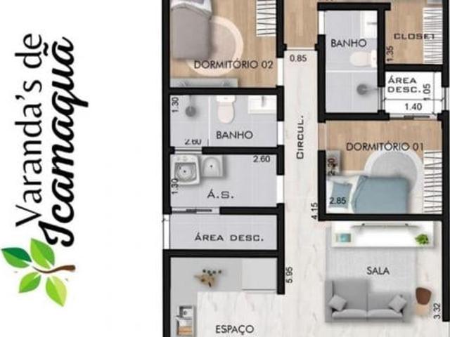Apartamento em Rua Icamaquã Tremembé São Paulo/SP