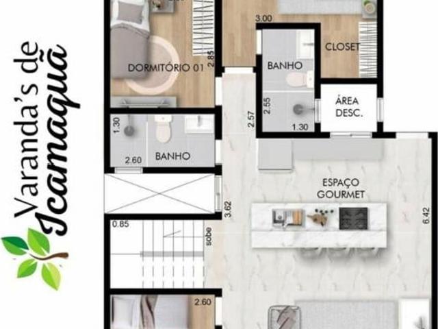 Apartamento em Rua Icamaquã Tremembé São Paulo/SP