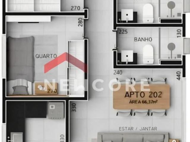 Apartamento em Rua José Eduardo Moreira Milionários Barreiro Belo Horizonte/MG