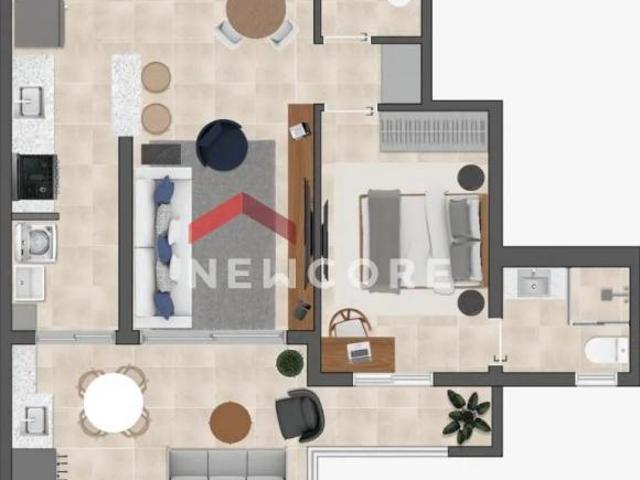 Apartamento em Rua Oswaldo Cruz Boqueirão Santos/SP