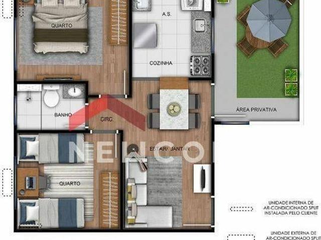 Apartamento em Rua Oséias Furtoso Leonor Londrina/PR