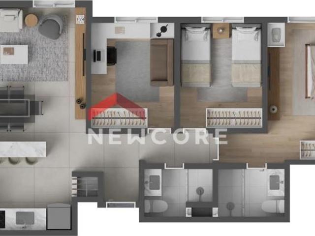 Apartamento em Rua Leite de Castro Jardim Itu Porto Alegre/RS