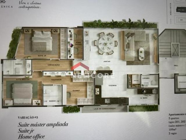 Apartamento em Rua Rio Verde Carmo Belo Horizonte/MG