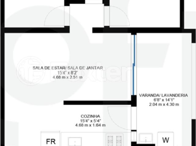 Apartamento com 2 dormitórios em São Paulo