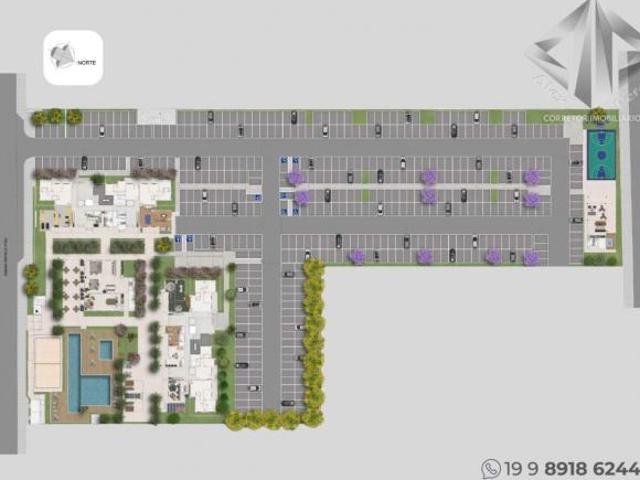 Apartamento em Santa Terezinha, Paulínia/SP de 60m² 2 quartos à venda por R$ 434.292,00