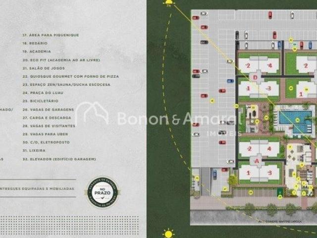 Apartamento em Santa Terezinha, Paulínia/SP de 83m² 3 quartos à venda por R$ 747.000,00