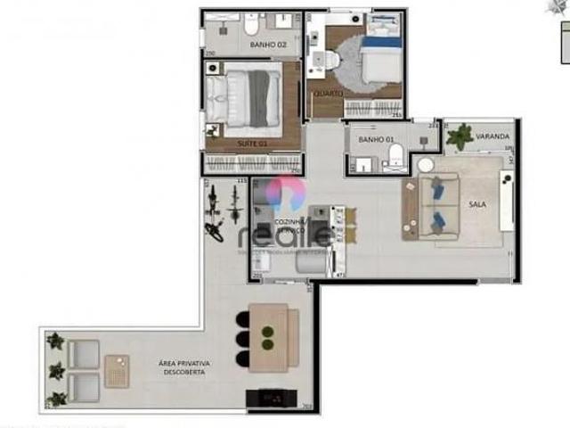 Apartamento em Santa Branca, Belo Horizonte/MG de 81m² 2 quartos à venda por R$ 529.955,00