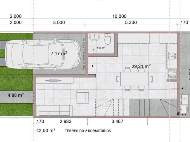 Apartamento em Santa Catarina, Caxias do Sul/RS de 82m² 2 quartos à venda por R$ 439.000,00