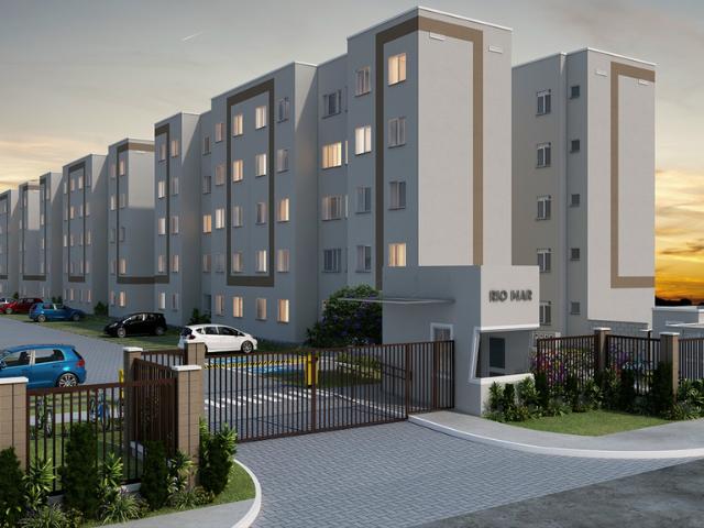 Apartamento em Santa Cruz, Rio de Janeiro/RJ de 41m² 2 quartos à venda por R$ 213.990,00