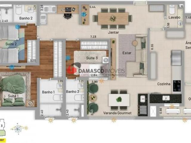 Apartamento em Santa Paula
